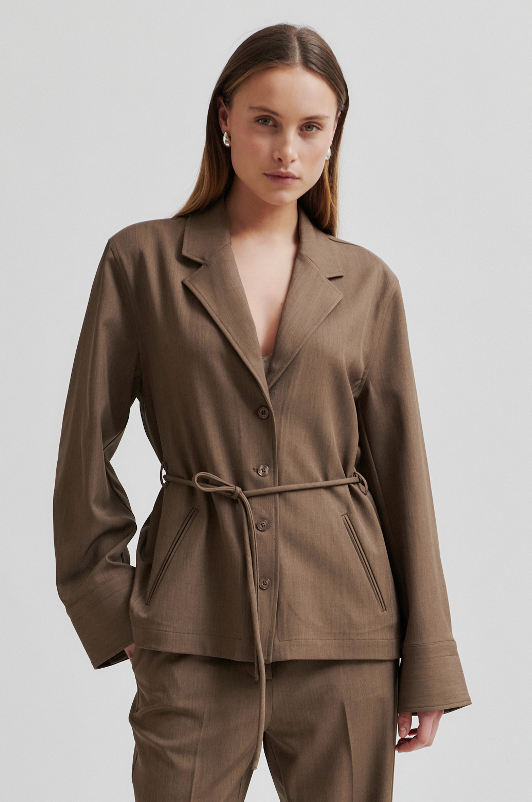 Neel Shirt Blazer – secondfemale.se